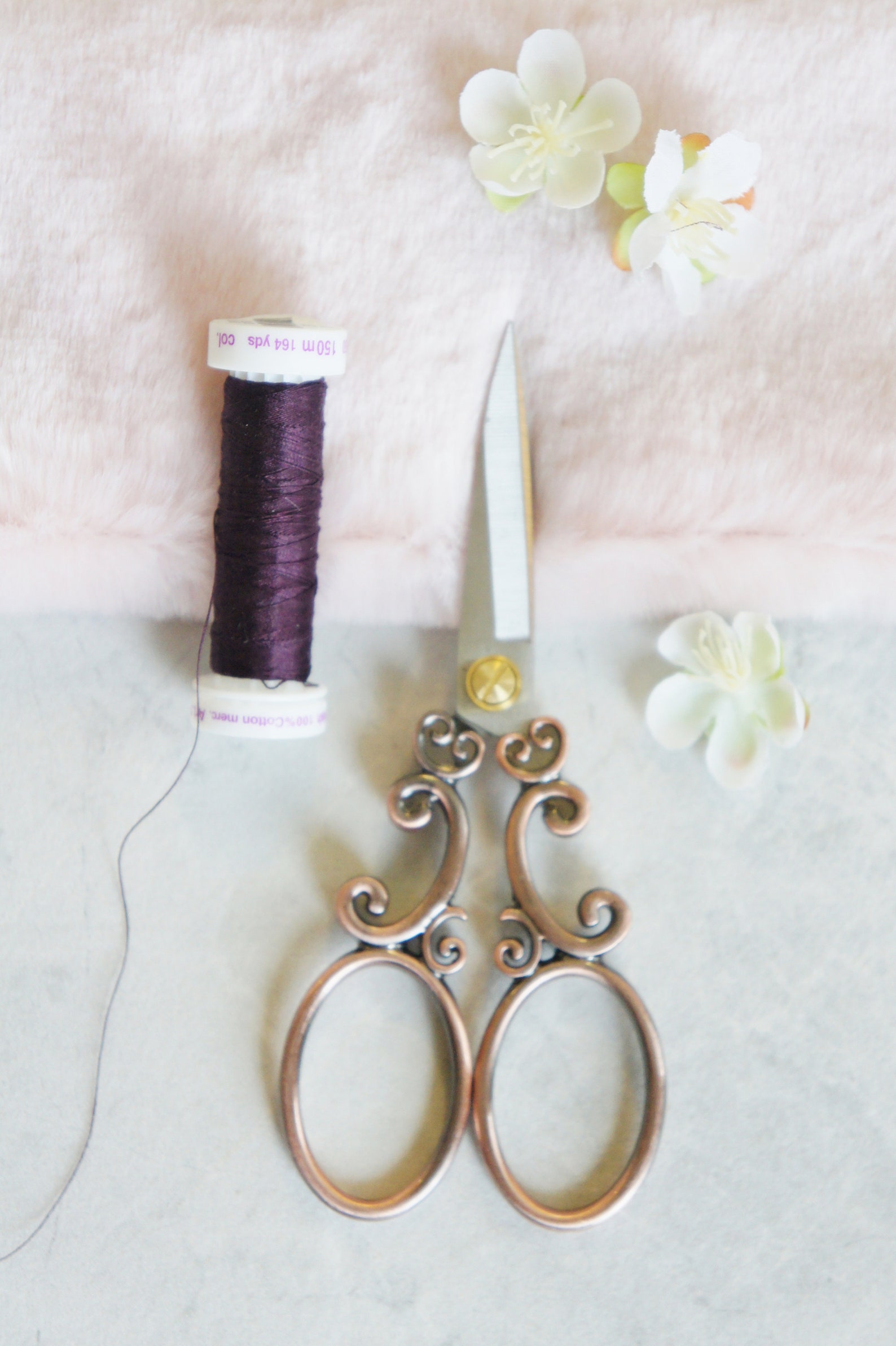 COPPER Sewing Scissor Gray Stainless Steel Scissors | Etsy