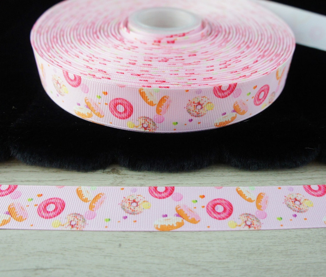 Doughnut Ribbon 5 YARDS Ribbon 25 Mm 1 Inche Donut Ribbon - Etsy Canada