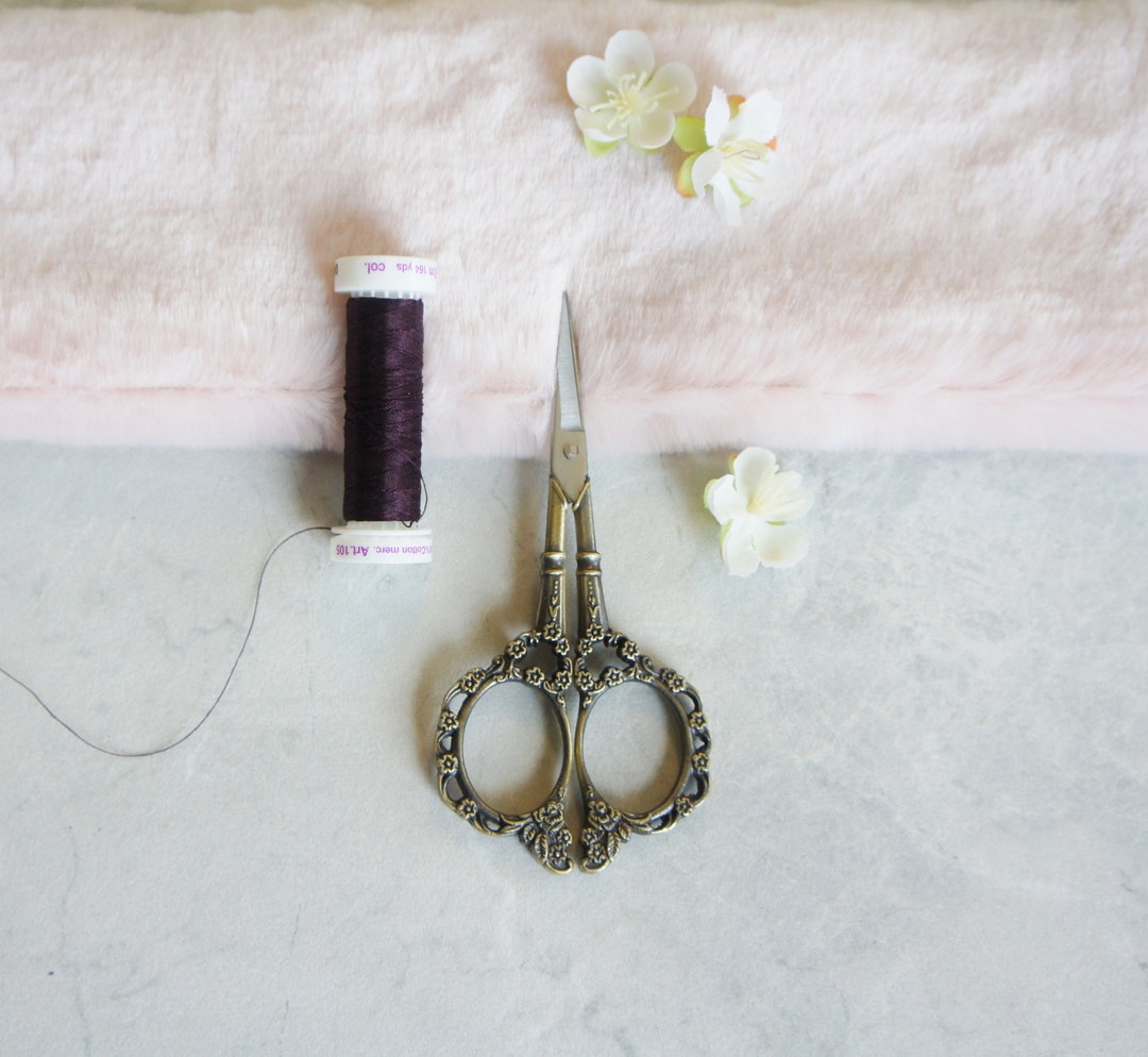 Sewing Scissor / BRONZE / Fabric Scissor /embroidery Scissor ...