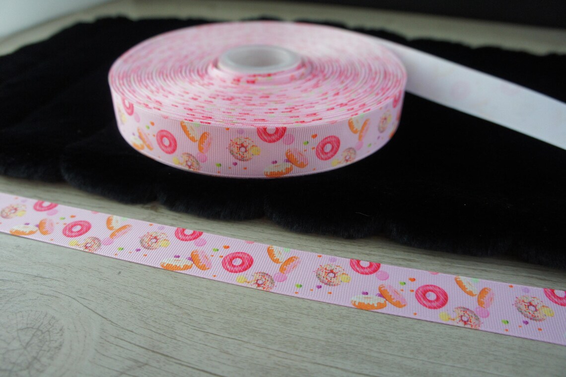 Doughnut Ribbon 5 YARDS Ribbon 25 Mm 1 Inche Donut Ribbon - Etsy Canada