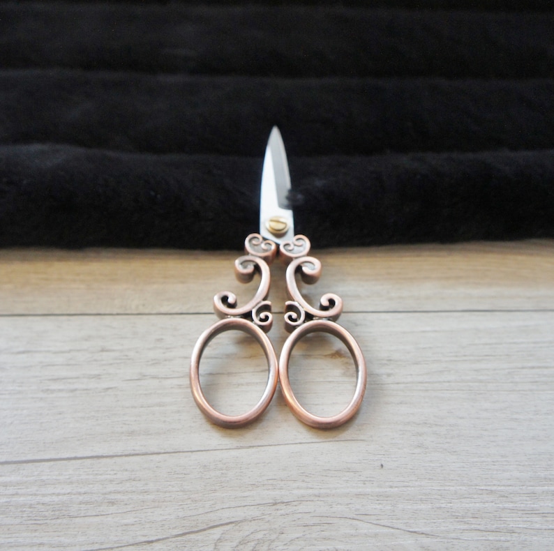 COPPER Sewing Scissor Gray Stainless Steel Scissors - Etsy