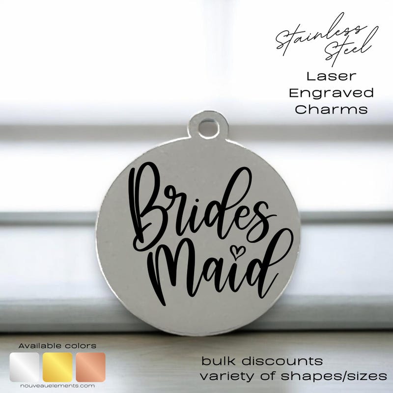 Bridesmaid Charms - Etsy