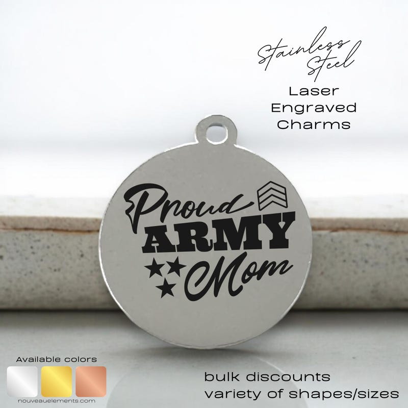 Army Mom Jewelry - Etsy