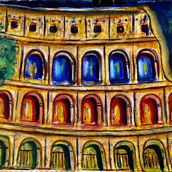 Roman Coliseum Paintings - Etsy