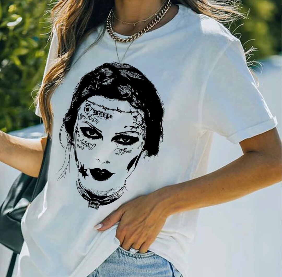 TTPD Taylor Post Malone Fortnight Tattoo Swiftie T-shirt - Etsy