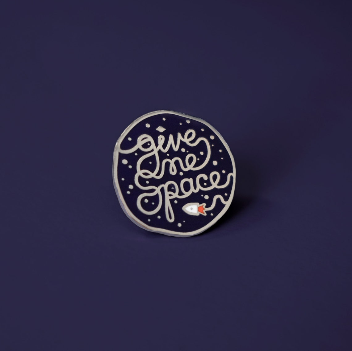 Give Me Space Enamel Pin Personal Space Pin Badge Galaxy - Etsy