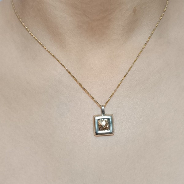 Square Pendant - Etsy