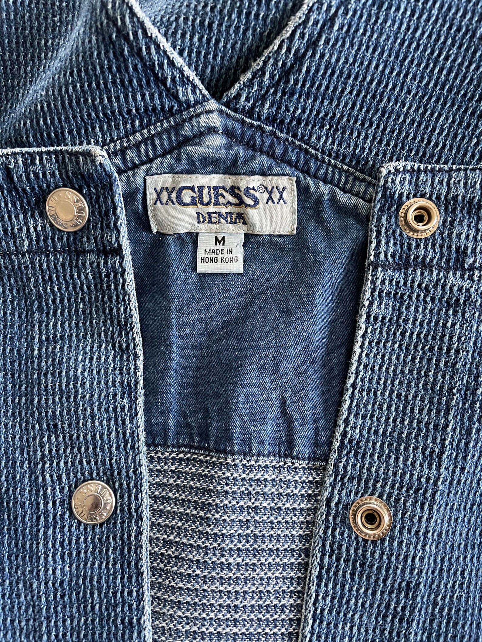 Vintage 90s GUESS Denim Overall Maxi Dress Jumper / Size M - Etsy