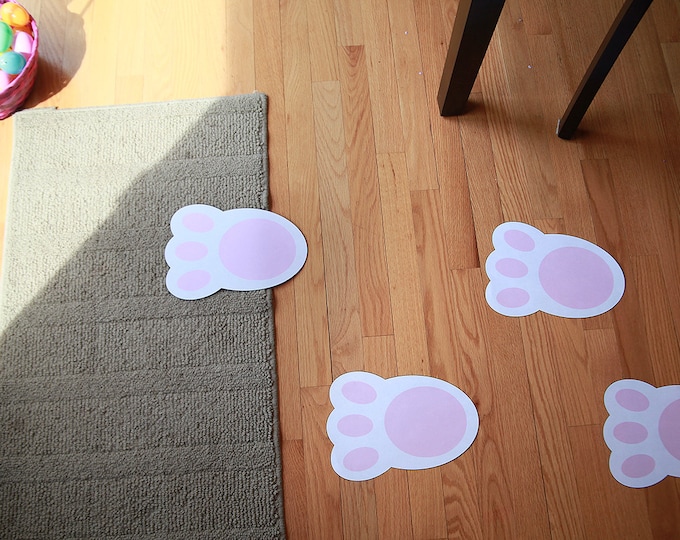 Easter Bunny Feet Printable - Instant Download - Digital PDF - Easter ...