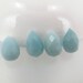Amazonite Teardrop Beads 10x15mm.icy Blue. Side Drilled. - Etsy