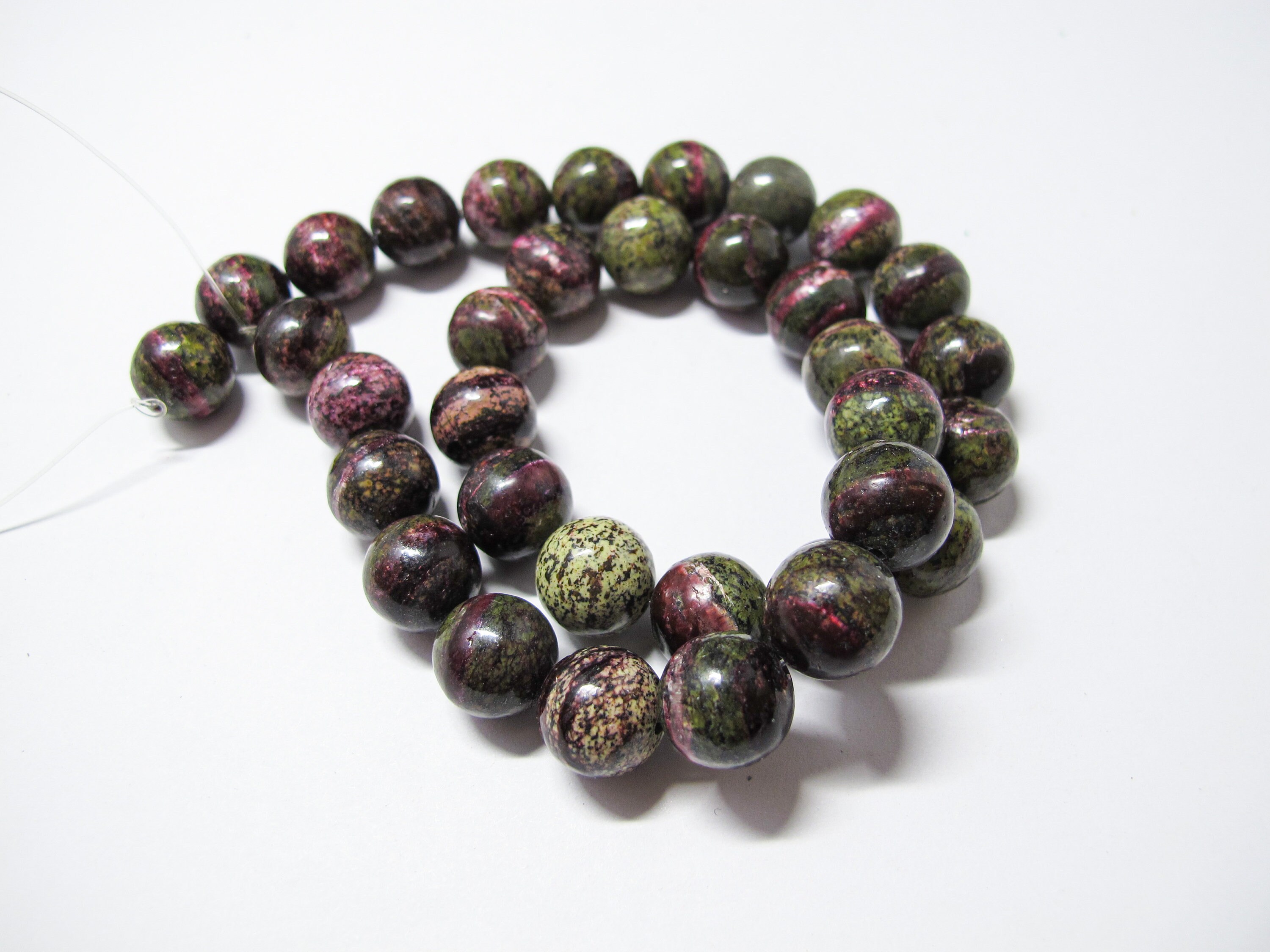 8mm/12mm Mica beads Mixed color biotite gemstone beads. DIY | Etsy