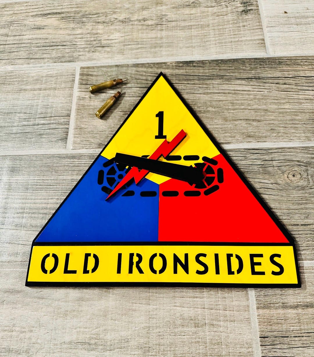 Army Gift - Military Plaque - Promotion- Ft. Bliss - Old Ironsides 1AD ...