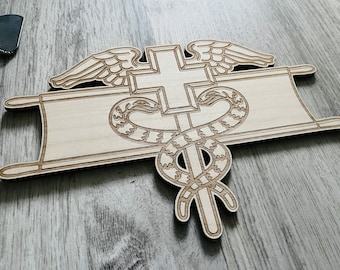 Army Expert Medical Badge Pin - ANTIQUE SILVER - - Etsy