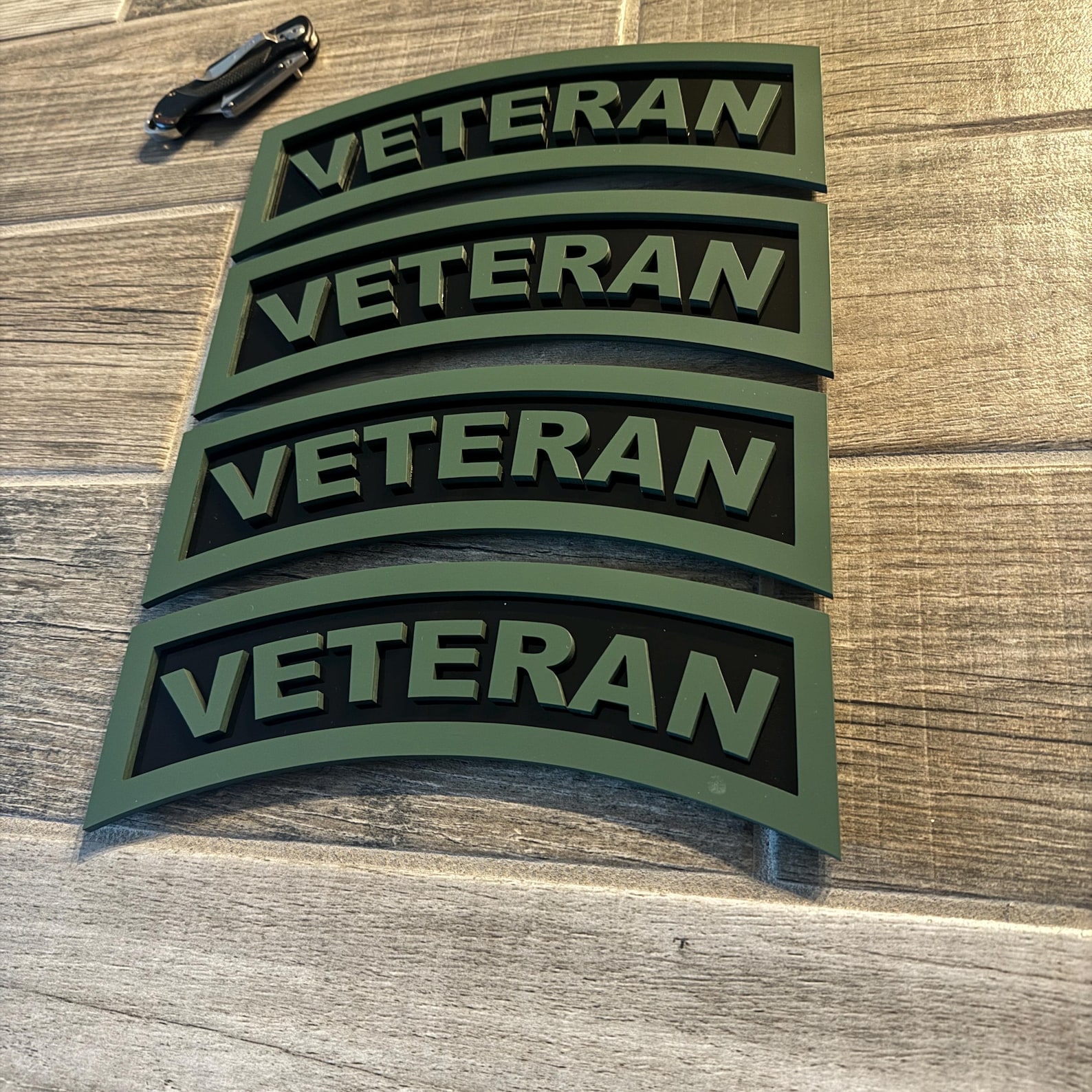 Veteran Tab: Army Military Wall Plaque - Hero Award - Etsy