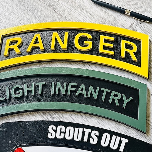 Military Gift US Army Ranger Tab. Special Forces | Etsy