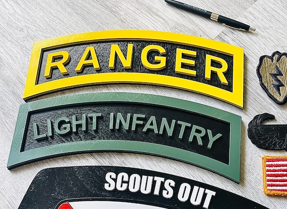 Military Gift US Army Ranger Tab. Special Forces - Etsy