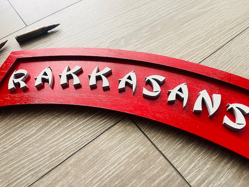 Military Gift US Army Ranger Tab. Special Forces. Rakkasan Tab - Etsy