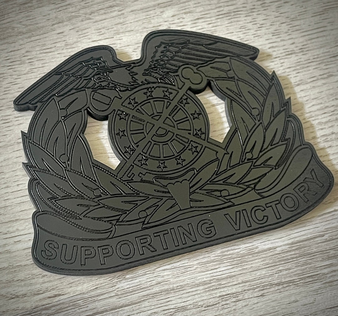 Military Quartermaster Logo - Military Logistics Supply Logo - Etsy