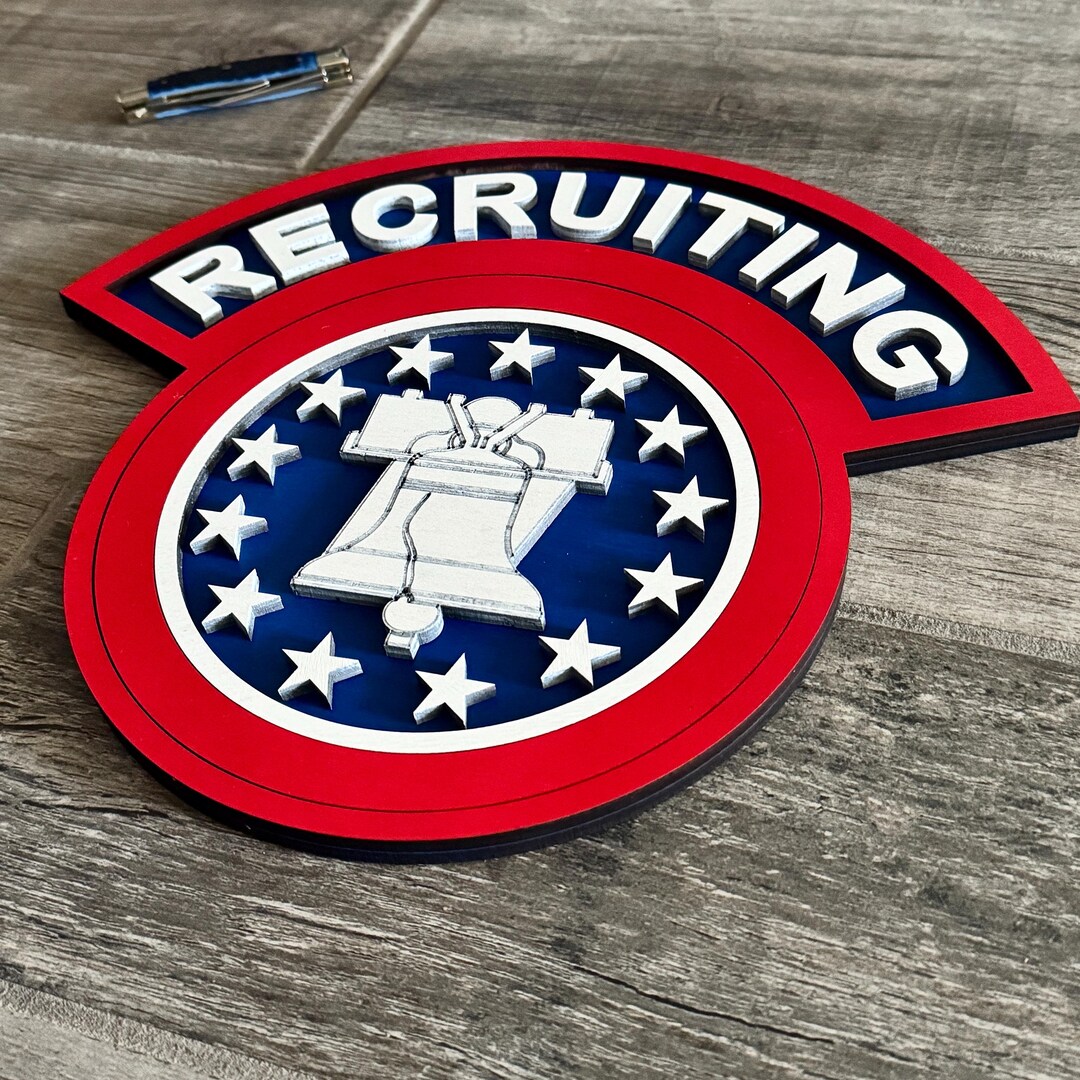 U.S. Army Recruiting Command Logo, Military Gift, Retirement, Service ...
