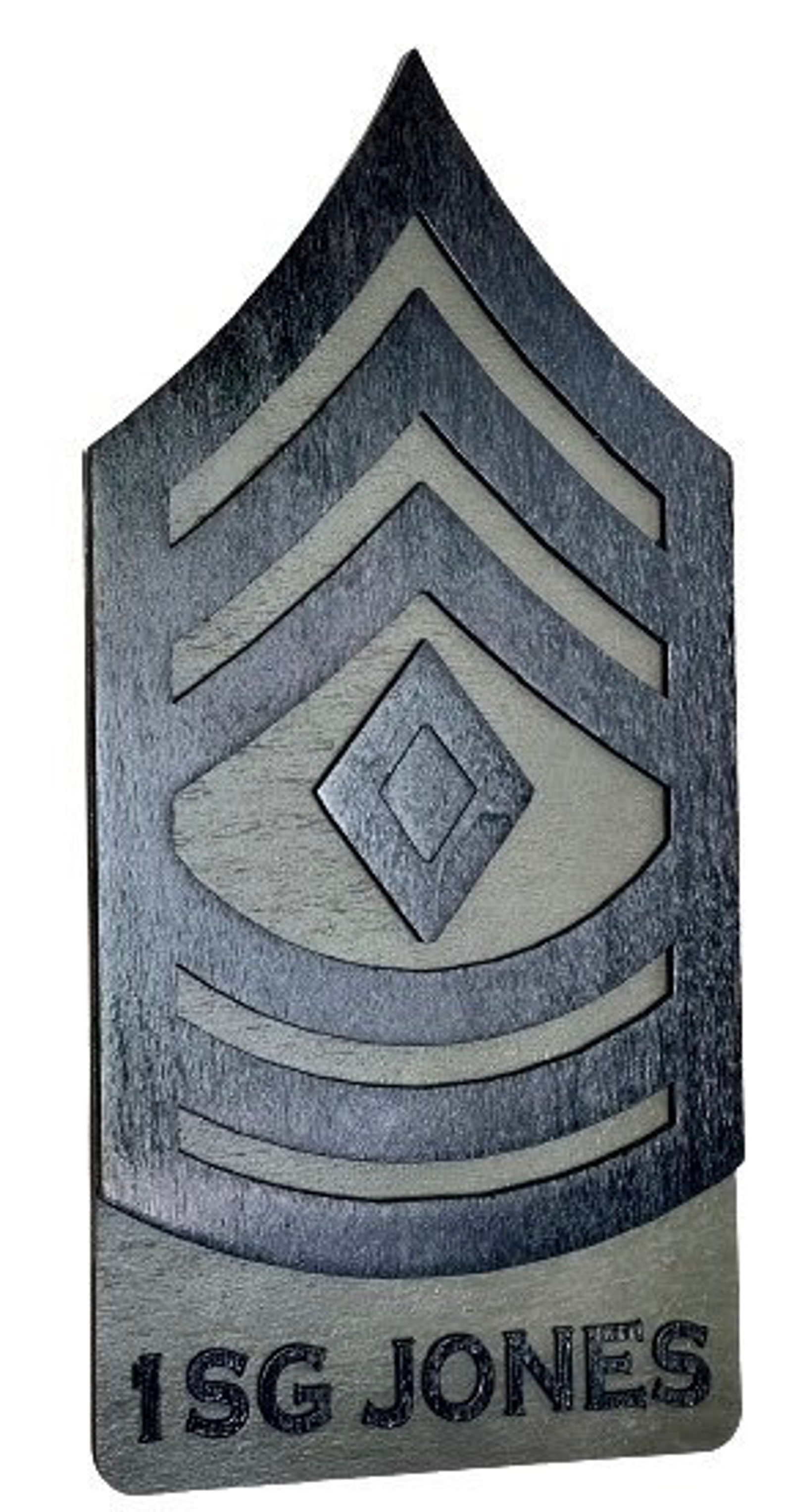 Military Rank Nameplate | Etsy