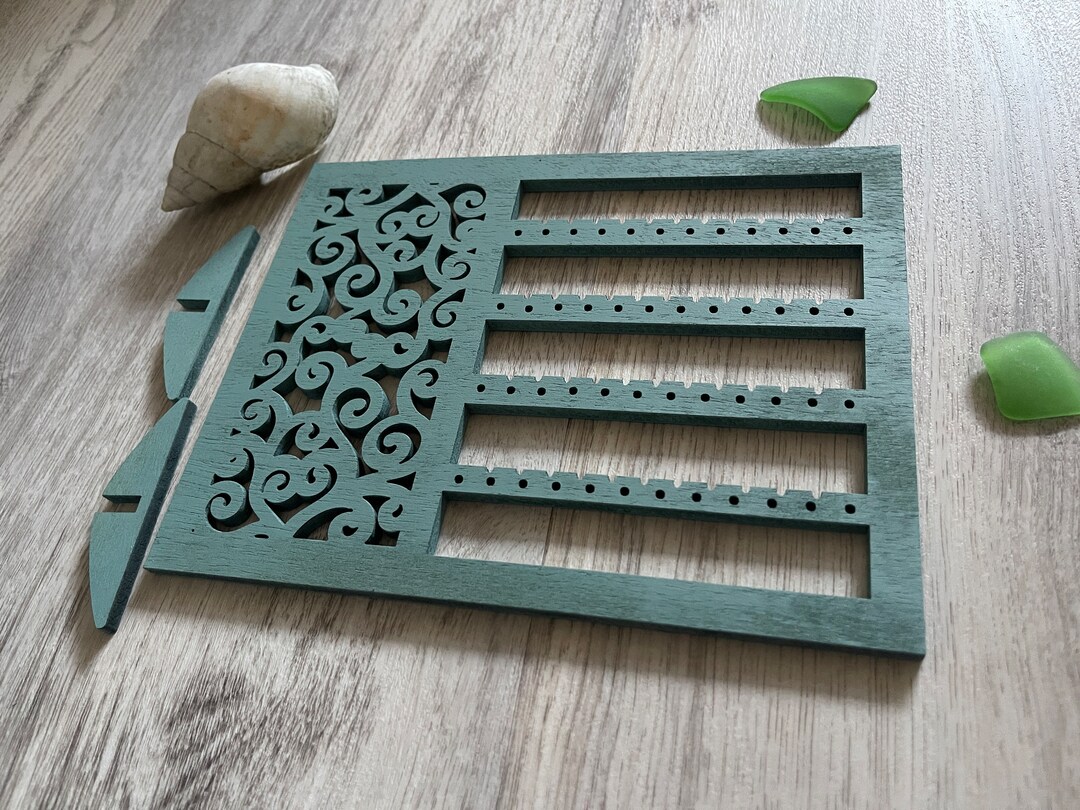 Earring Holder - Organizer - Gift - Jewelry Holder - Desk Organizer ...