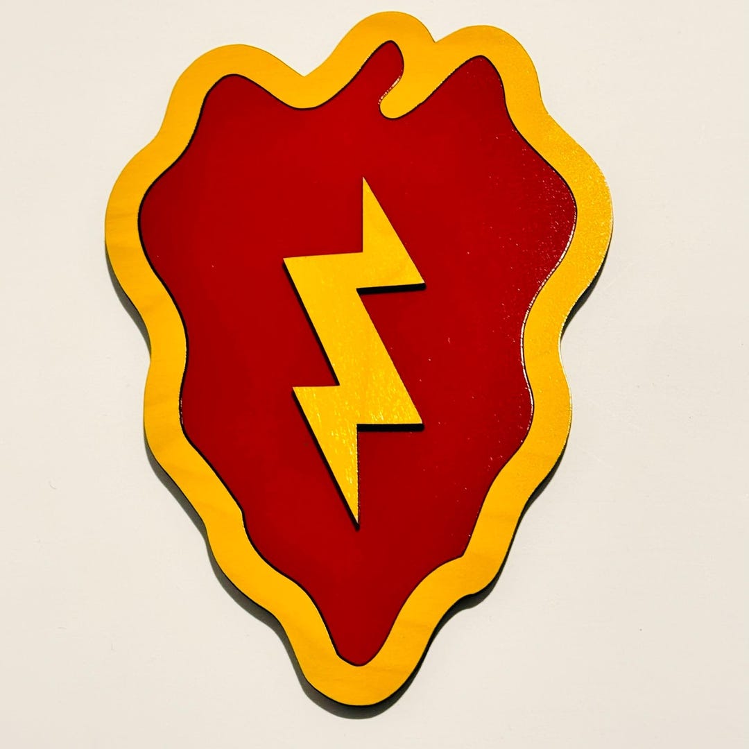 Military Gift US Army 25th Infantry Division Logo - Tropic Lightning ...