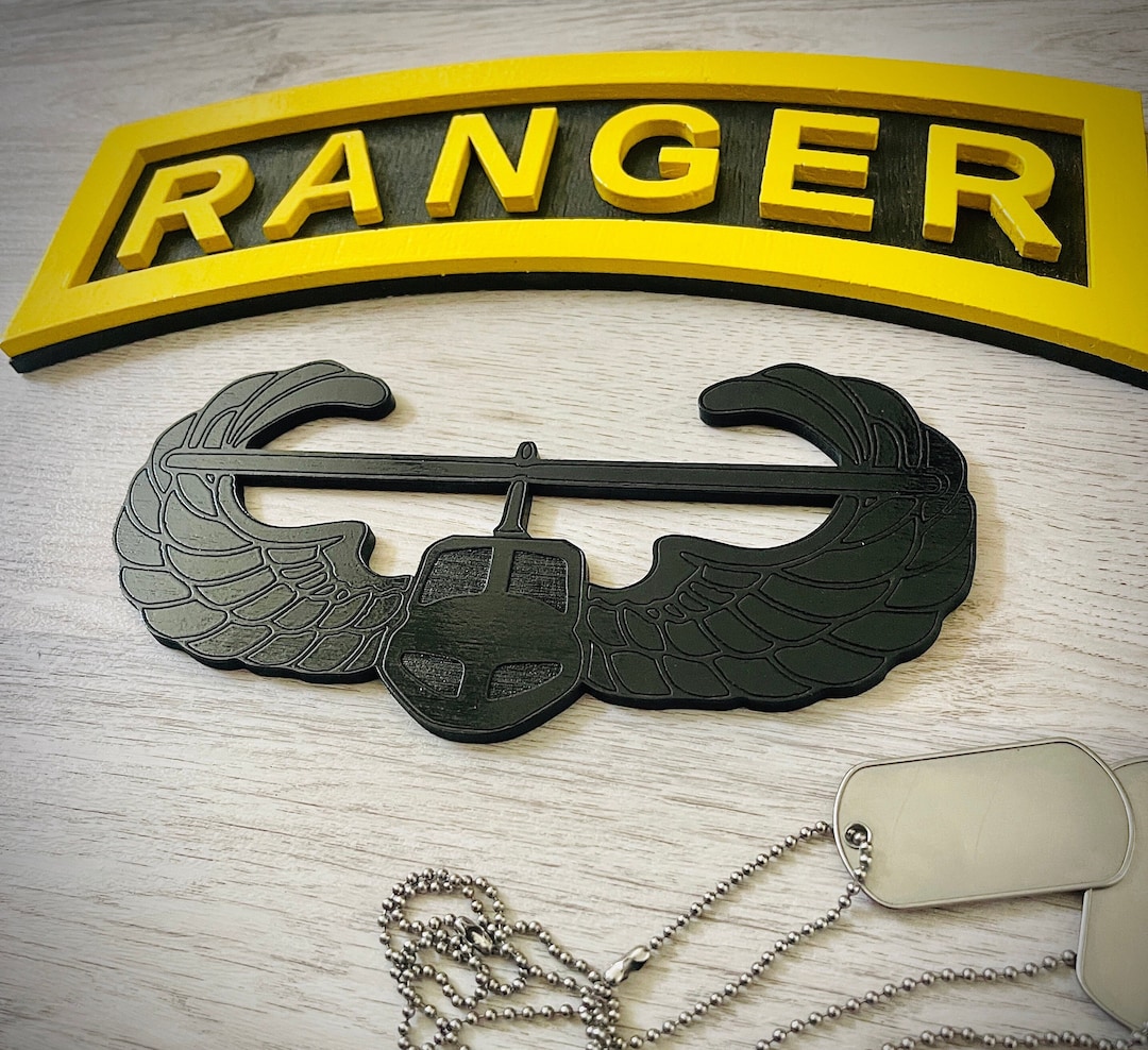 Military Gift US Army Badges. Special Forces. Air Assault Badge - Etsy