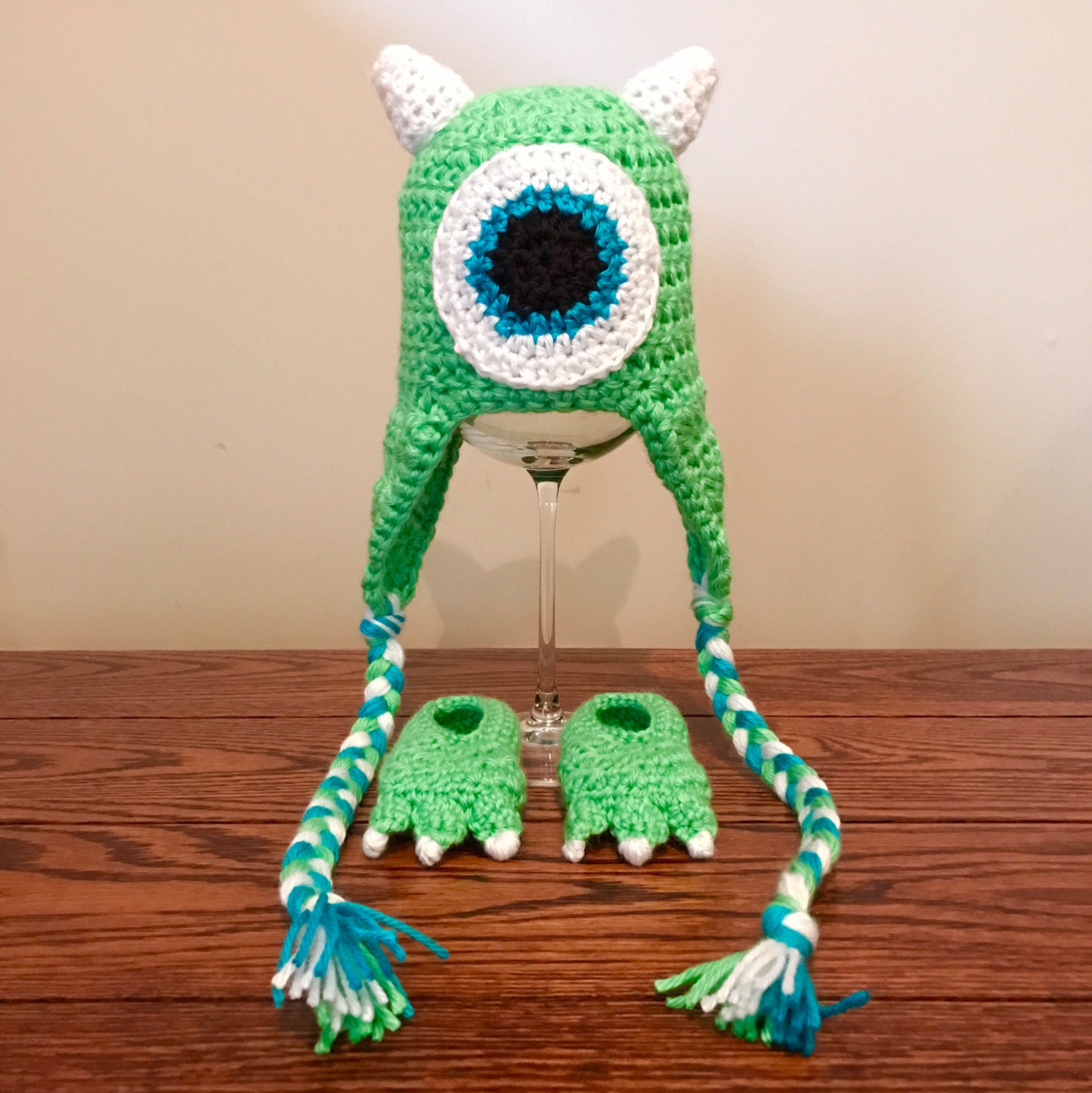 Mike Wazowski Monsters Inc. Hat - Etsy