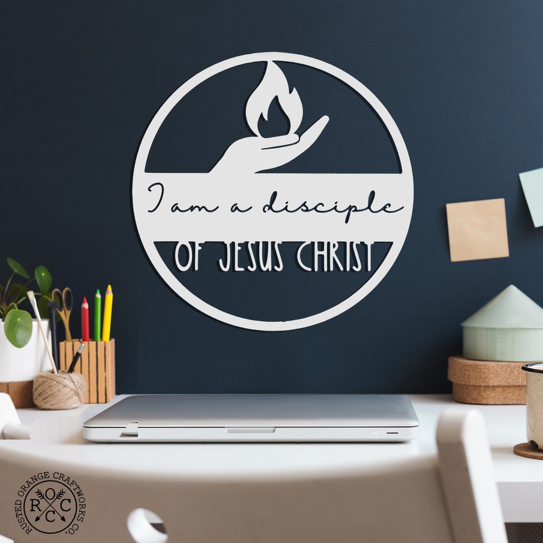 Disciple of Jesus Christ Metal Sign: LDS Youth Theme Decor - Etsy