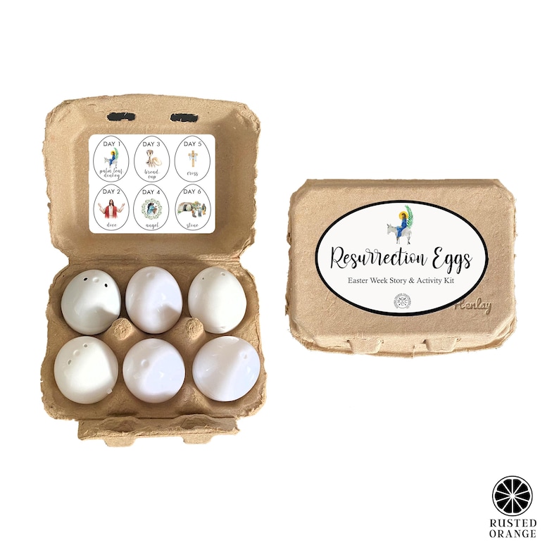 Resurrection Eggs – Christian Easter Story Activity With Devotional ...