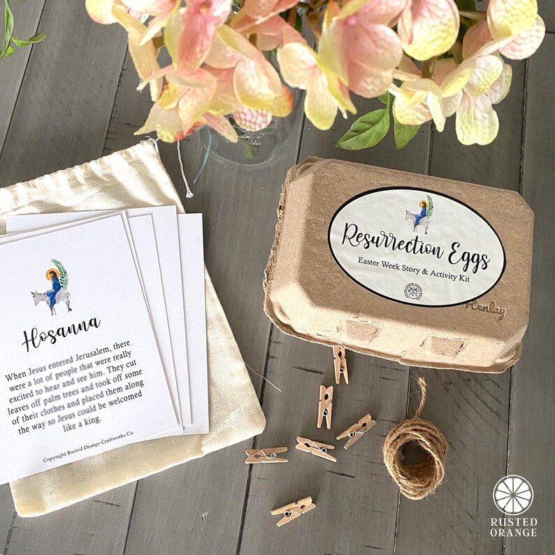 Resurrection Eggs – Christian Easter Story Activity With Devotional ...