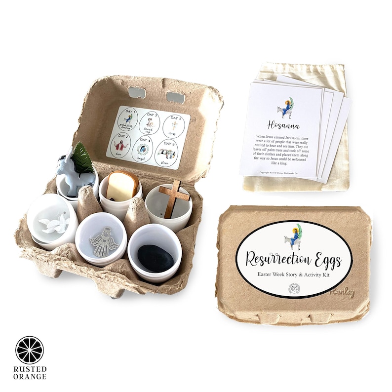 Resurrection Eggs – Christian Easter Story Activity With Devotional ...