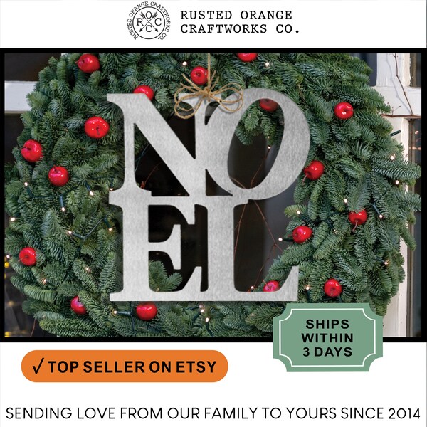 Noel Sign - Etsy