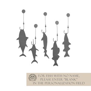 Reely Great Family Names Fish Sign Personalized - Fish Wall Decor ...