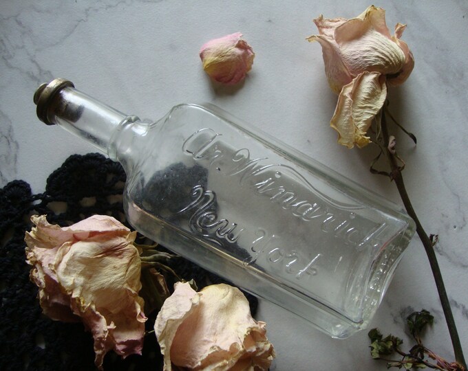 Antique HAIR TONIC Bottle, 1920's Ar. Winarick Hair Tonic Bottle With ...