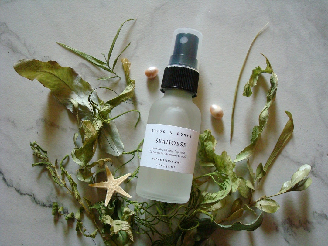 SEAHORSE Body Spray, Oceanic Perfume, Fresh Linen Spray Sea Mist ...