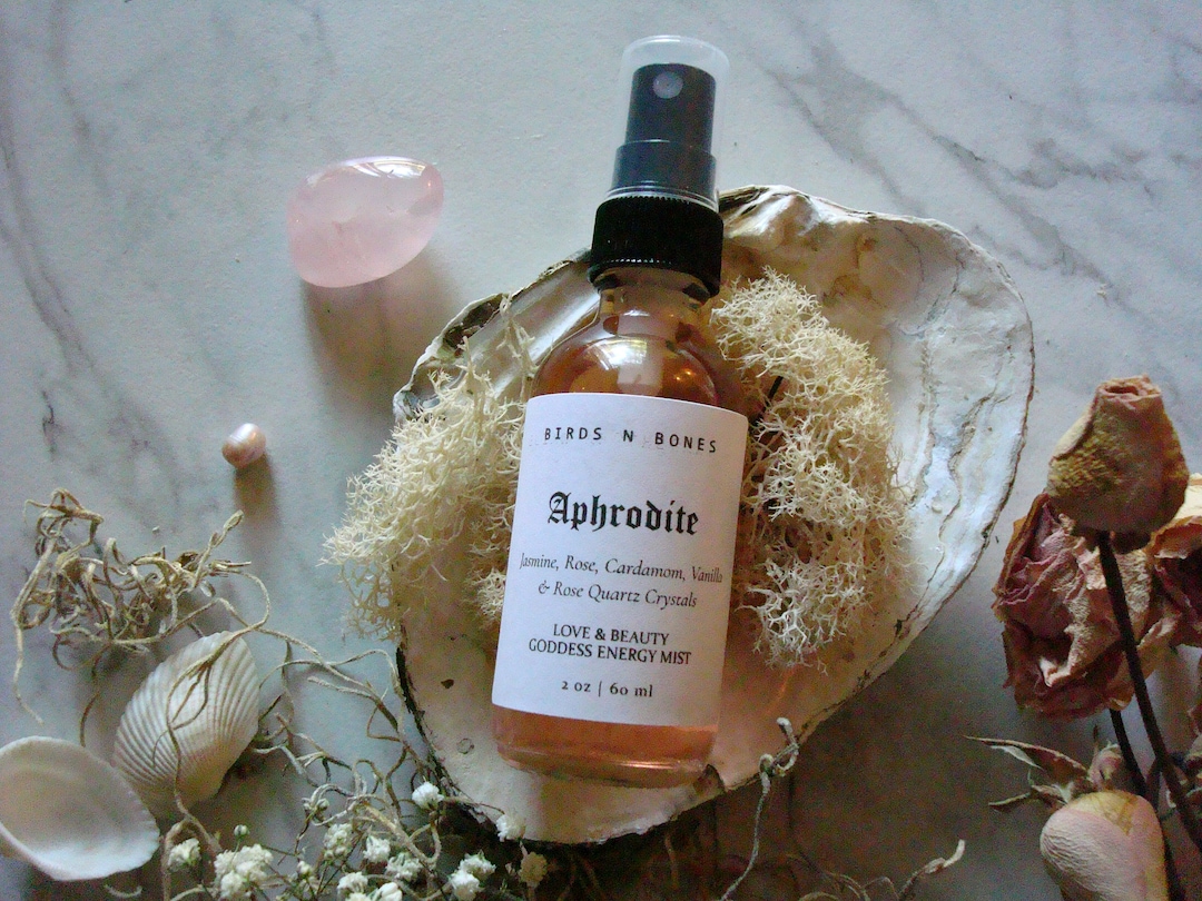 Aphrodite ROSE & MAGNOLIA Body Spray, Love Goddess Ritual Mist Hibiscus ...