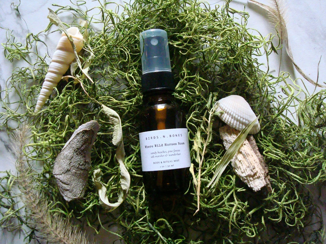 WILD HORSES Body Spray Sandy Beaches, Pine Forests, Salt Marshes, Wild ...