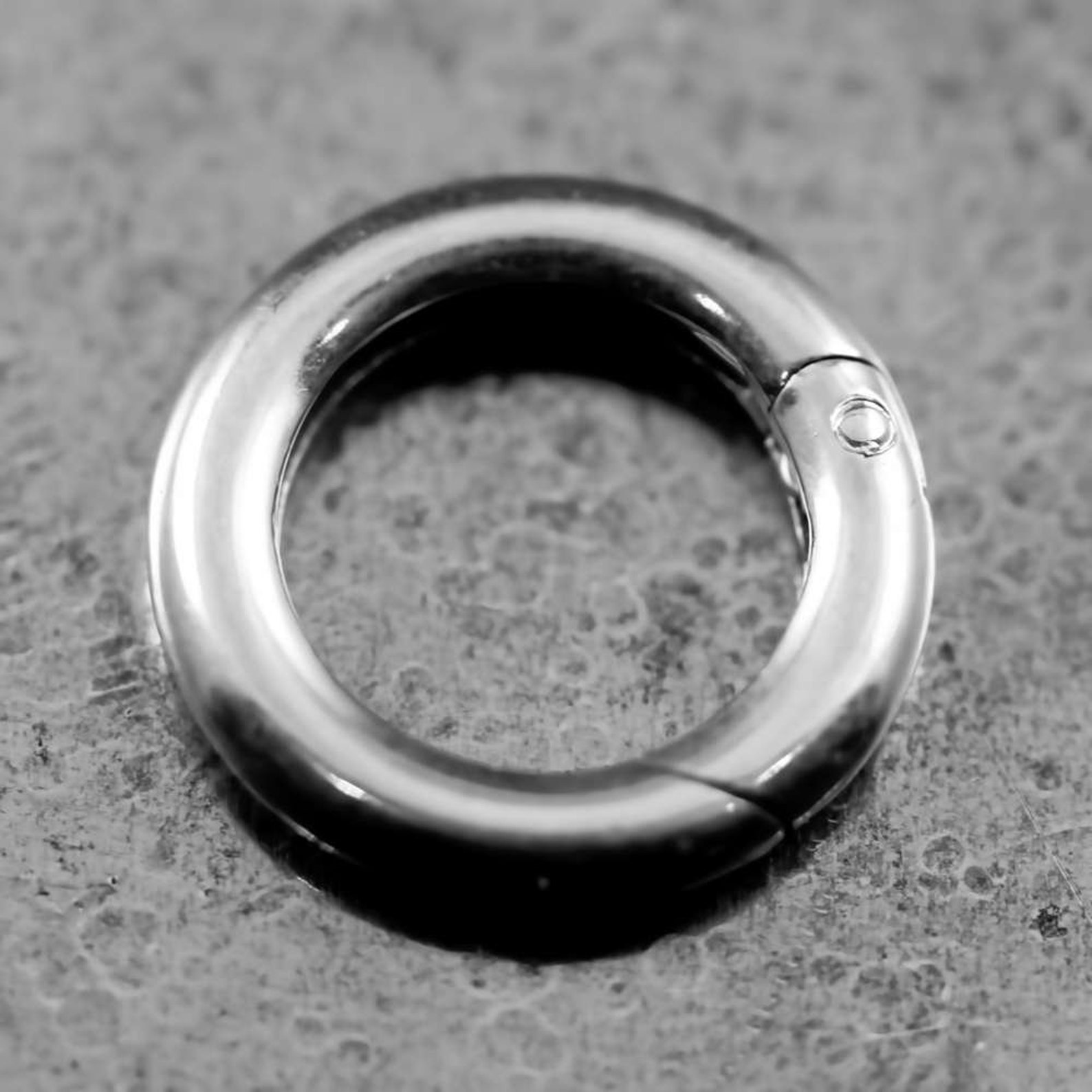 14.5 Mm Round Ring Hinged Clasp Sterling Silver Nickel Free | Etsy