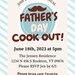 Editable Father's Day Invitation - Father's Day BBQ, Modern Text for a ...