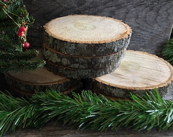 Wood slices | Etsy