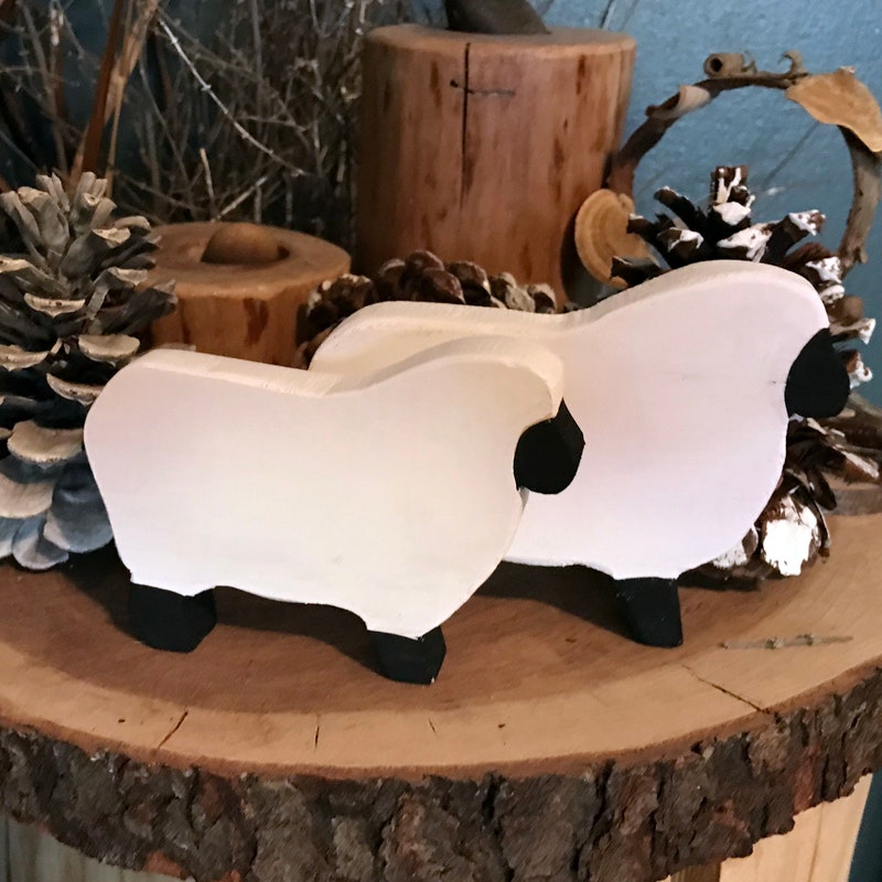 Wood Sheep - Etsy