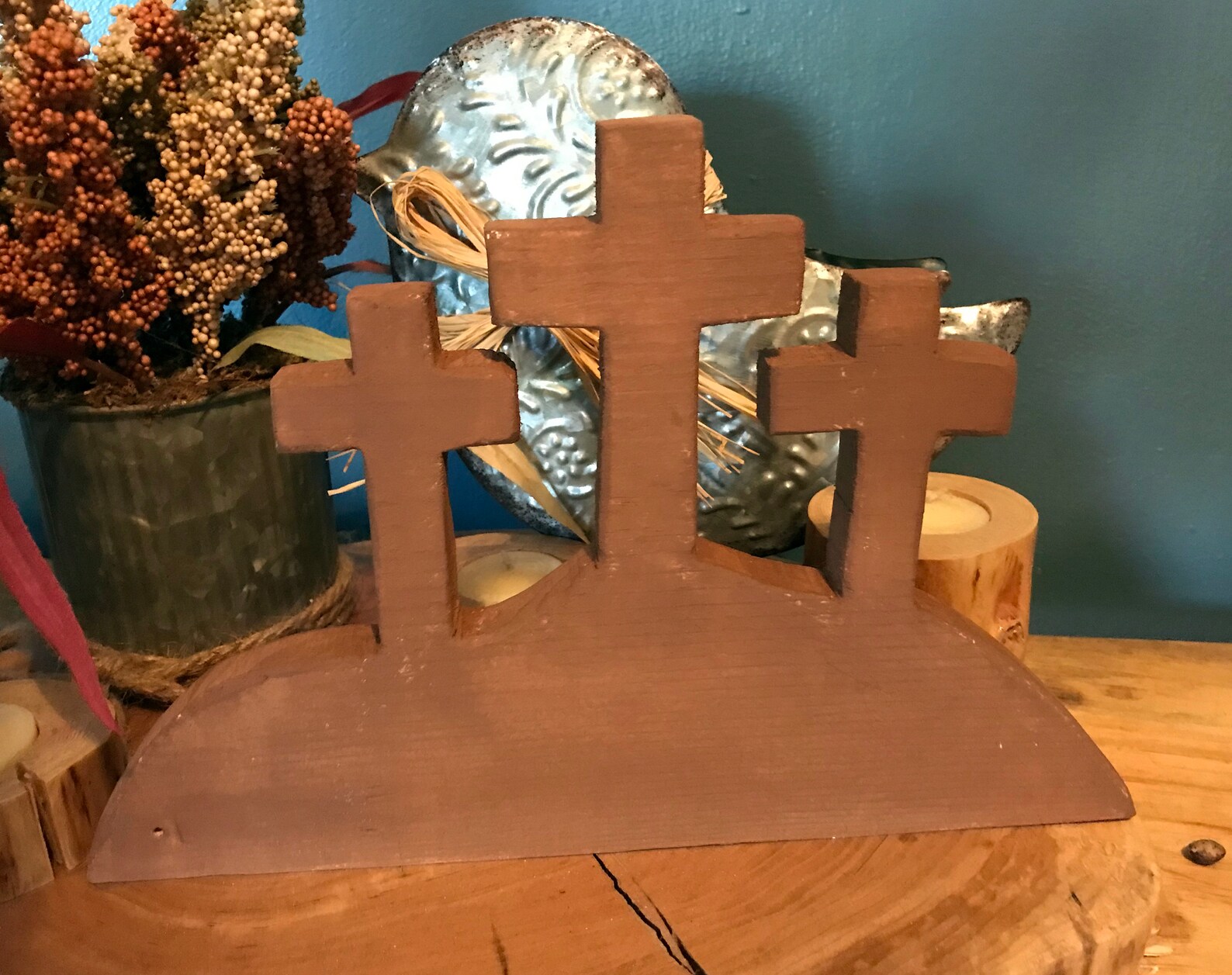 Wooden Empty Tomb Easter Scene Easter Decor He is Risen | Etsy