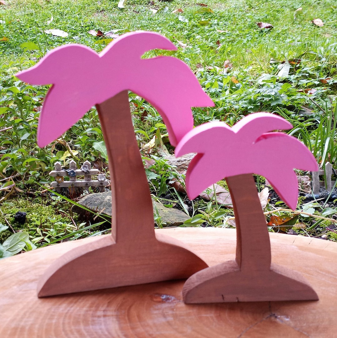 Pink Palm Trees, Pink Trees, Party Decor, Beach Decor, Summer Decor ...