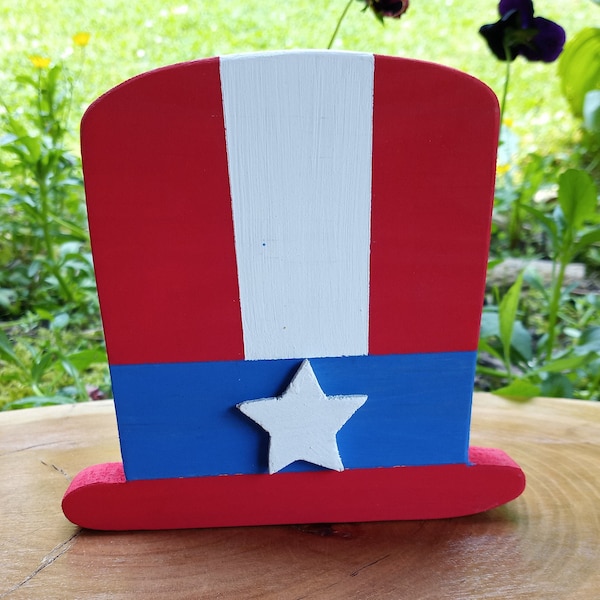 Uncle Sam Top Hat - Etsy