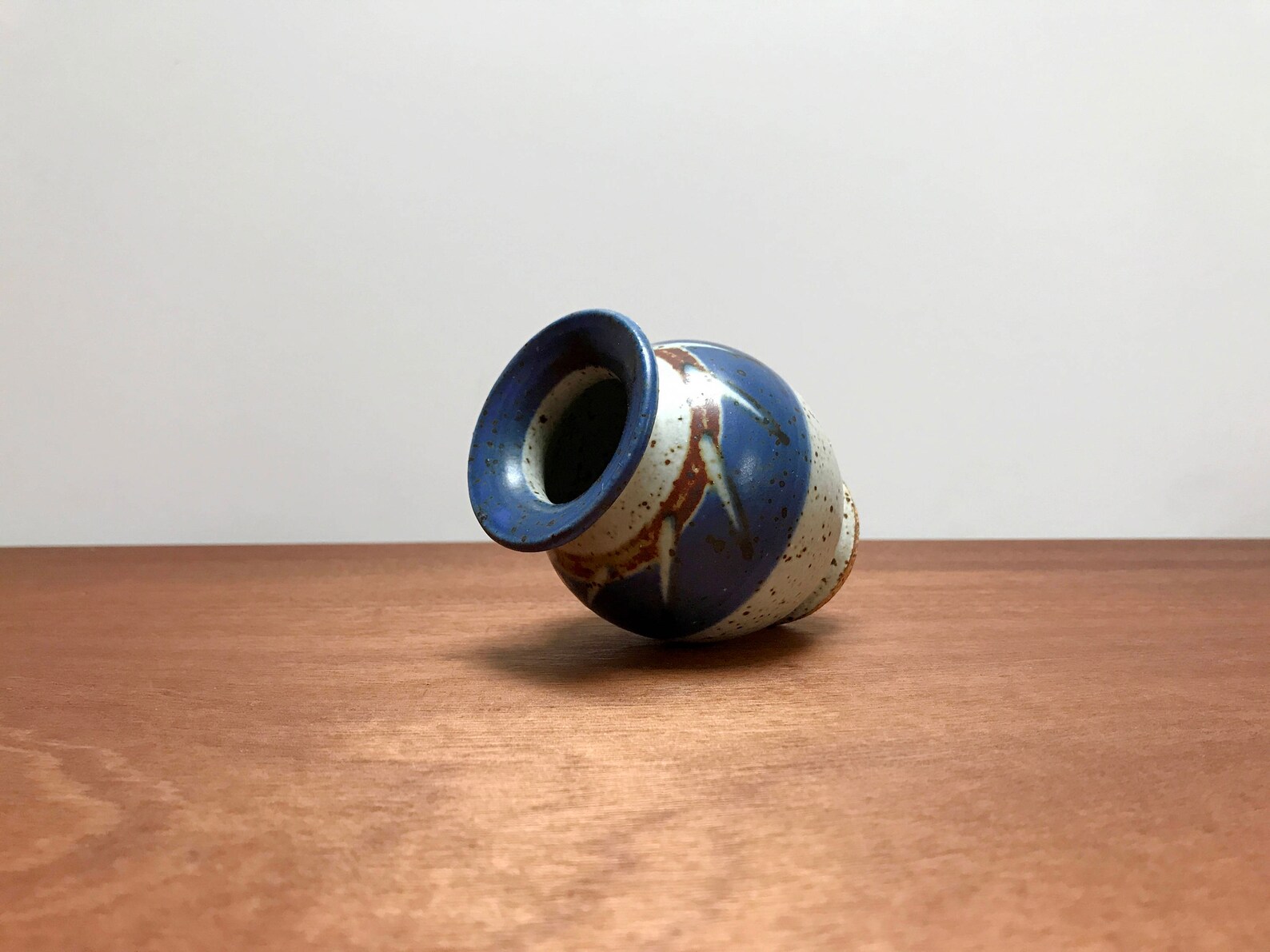 Vintage Studio Pottery Bud Vase / 1970s Ceramic Weed Pot / Mud - Etsy