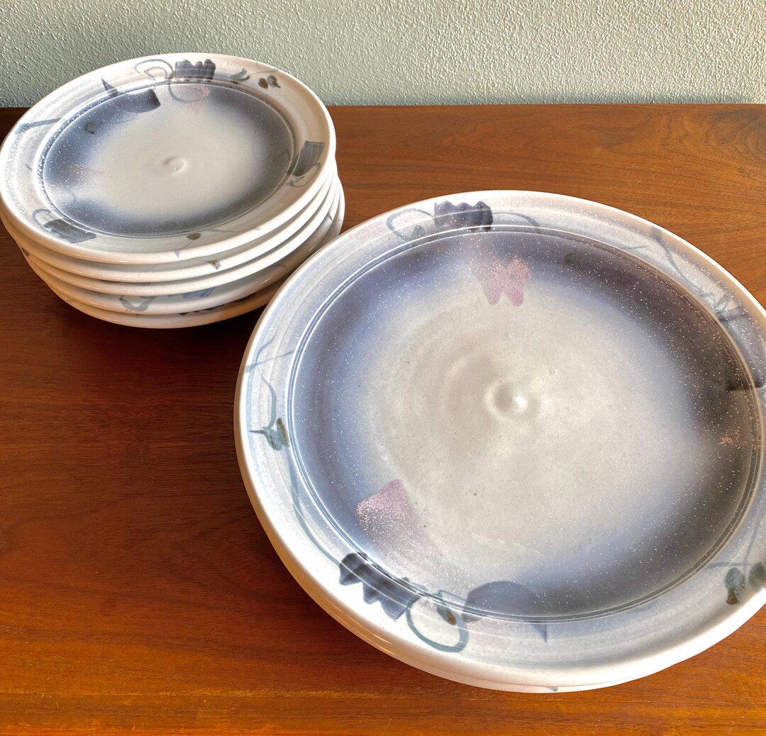 Vintage Craig Martell Dinner and Luncheon Plates / Signed PNW Studio ...