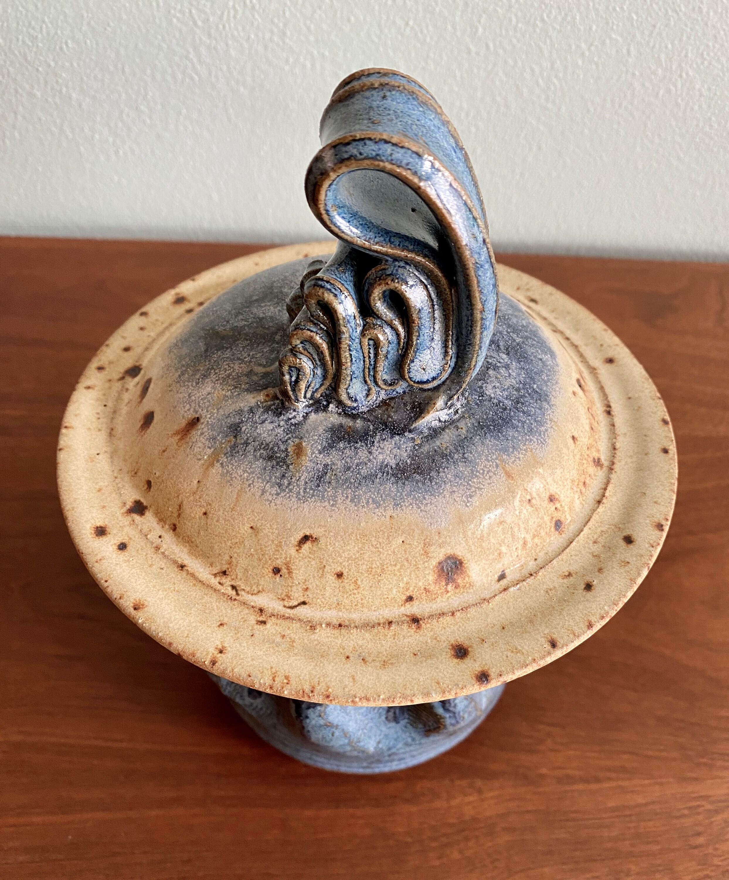 Magical Pottery Birdhouse Signed Carasco / Vintage Handmade - Etsy