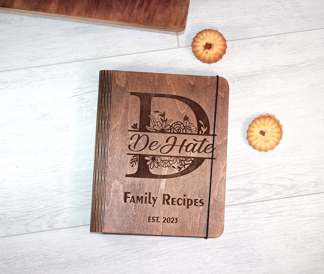 Personalized Cookbook, Binder Recipe Book, Bridal Shower Gift, Mom ...