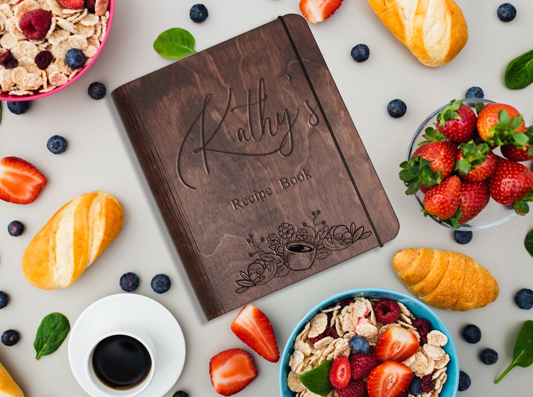 Family Recipe Book Personalized Recipe Journal Custom Blank Recipe ...